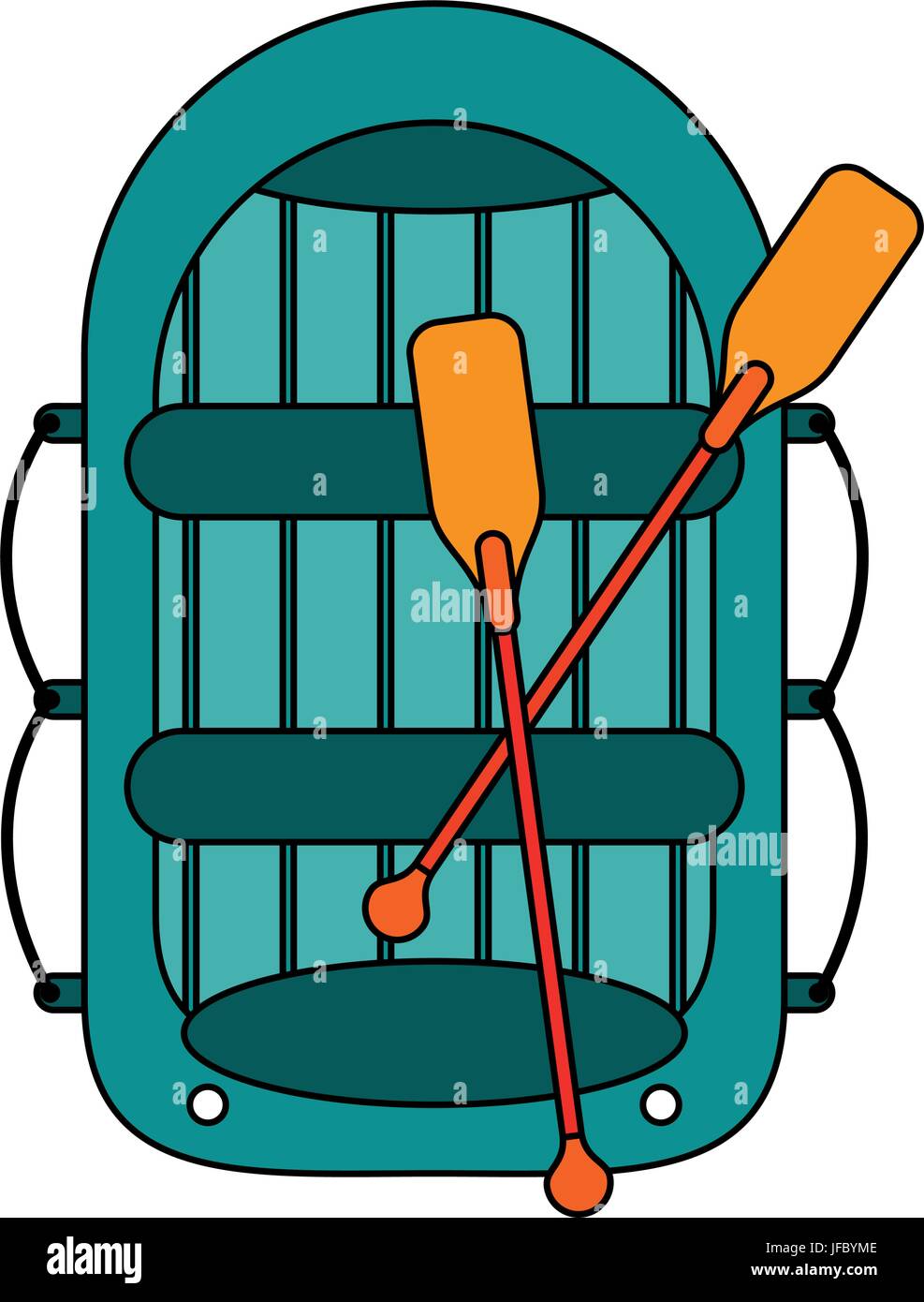 raft vector illustration Stock Vector Image & Art - Alamy