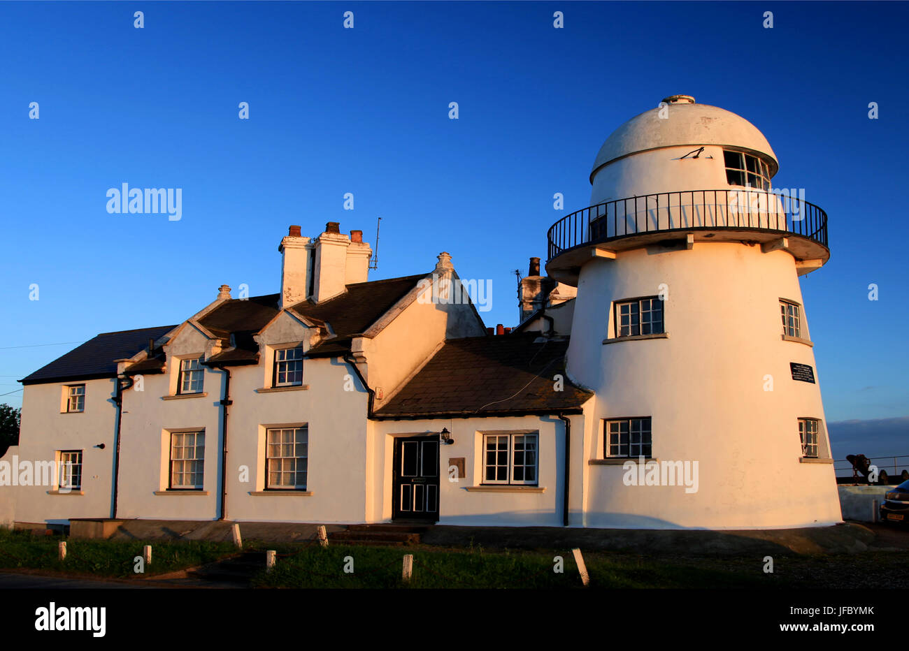 Paull Lighthouse, Huber estuary, Kingston Upon Hull Stock Photo - Alamy