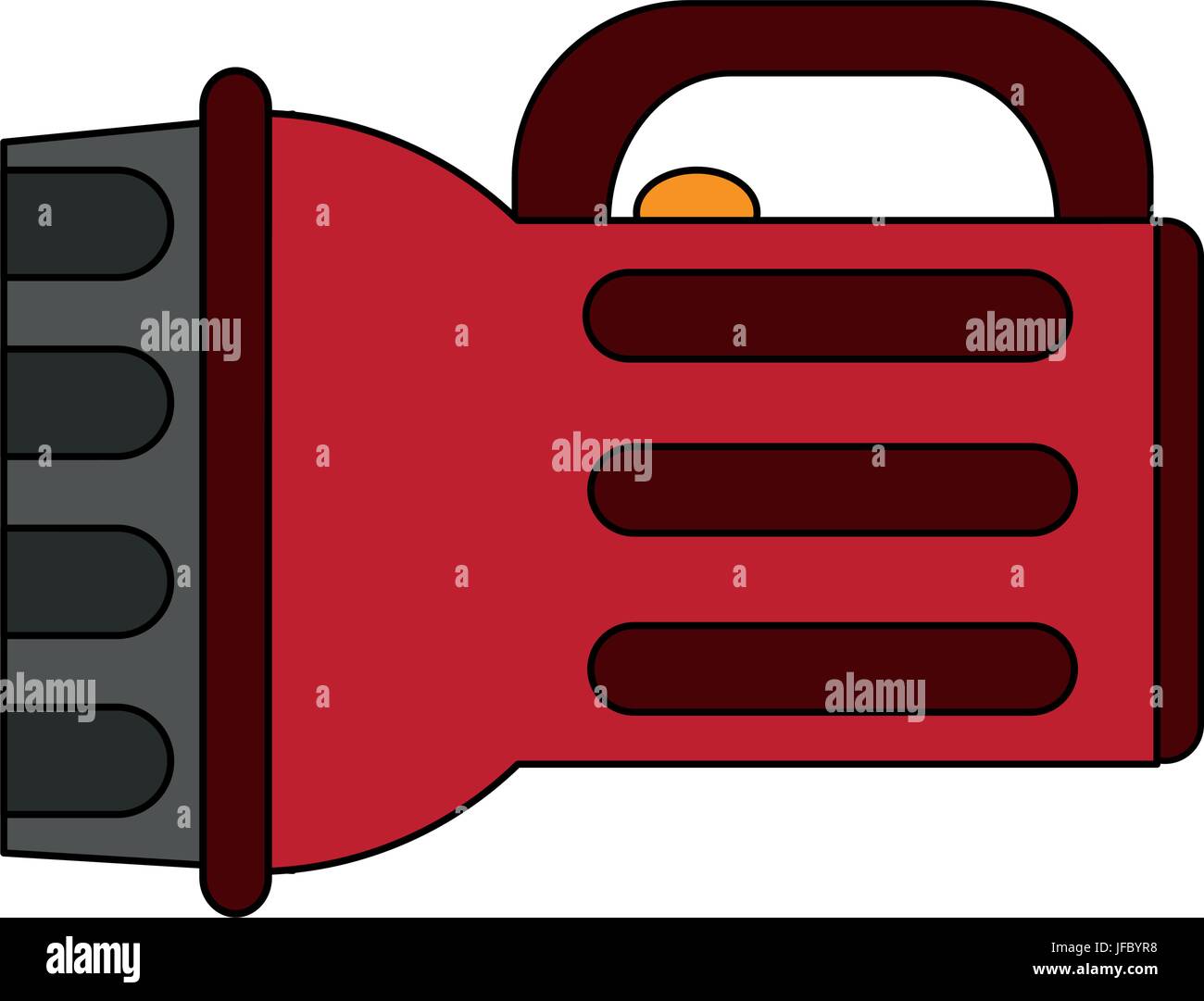 flashlight vector illustration Stock Vector Image & Art - Alamy