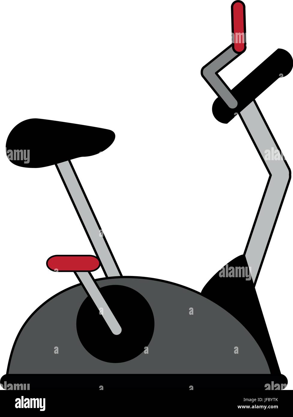 spinning bike vector illustration Stock Vector Image & Art - Alamy