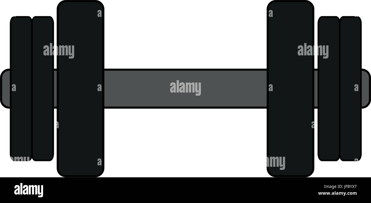 barbell vector illustration Stock Vector Image & Art - Alamy