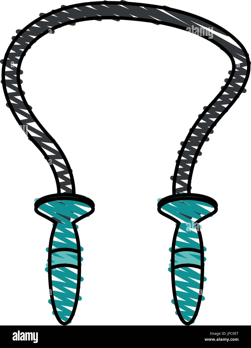 jump rope vector illustration Stock Vector Image & Art - Alamy