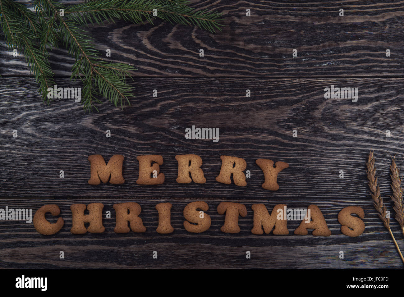 Different ginger cookies Stock Photo - Alamy