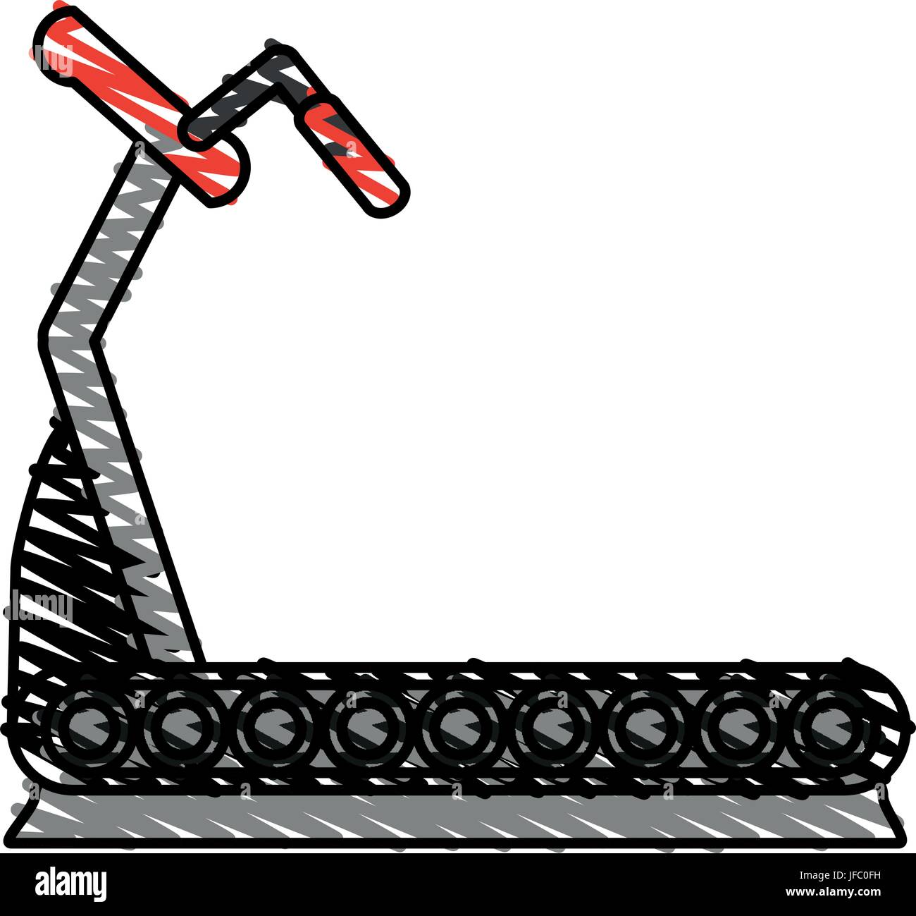 treadmill vector illustration Stock Vector Image & Art - Alamy