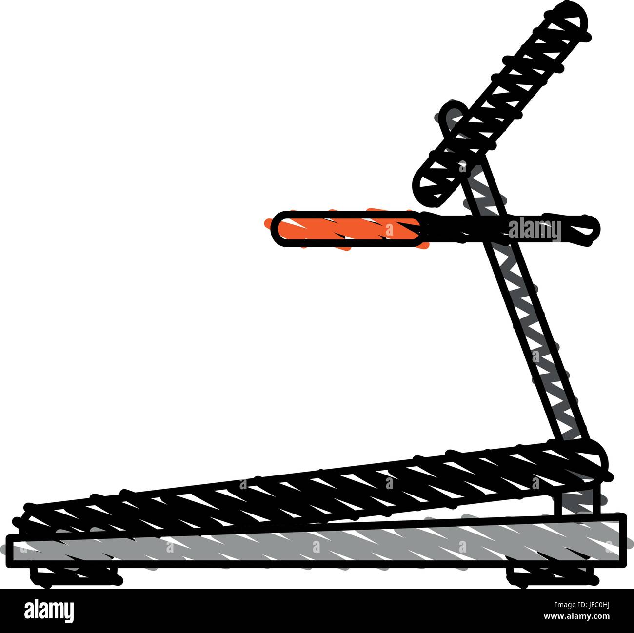 treadmill vector illustration Stock Vector Image & Art - Alamy