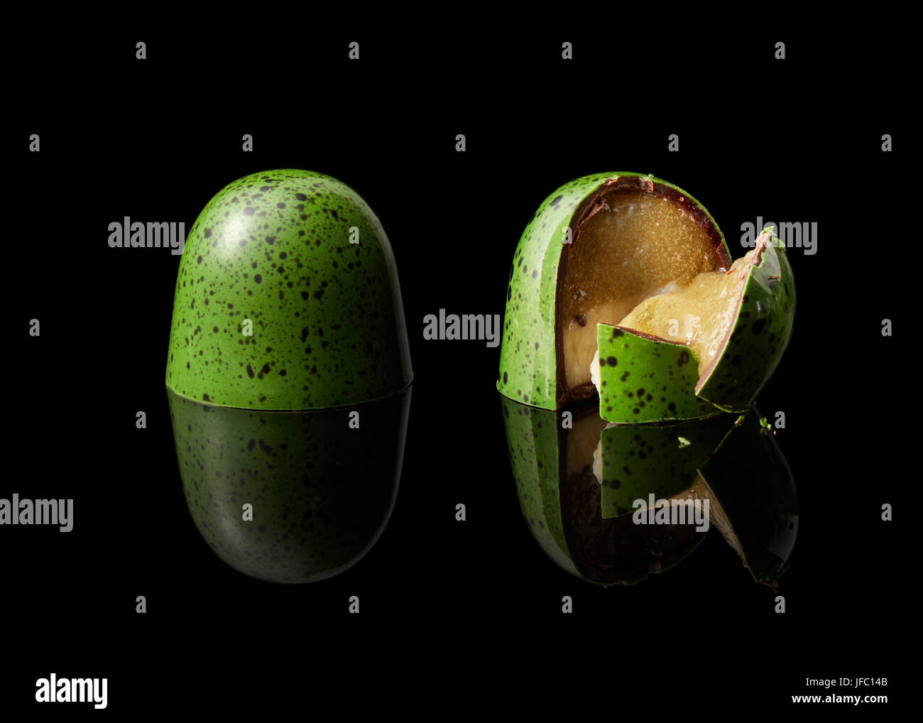 chocolate candy on black background Stock Photo - Alamy