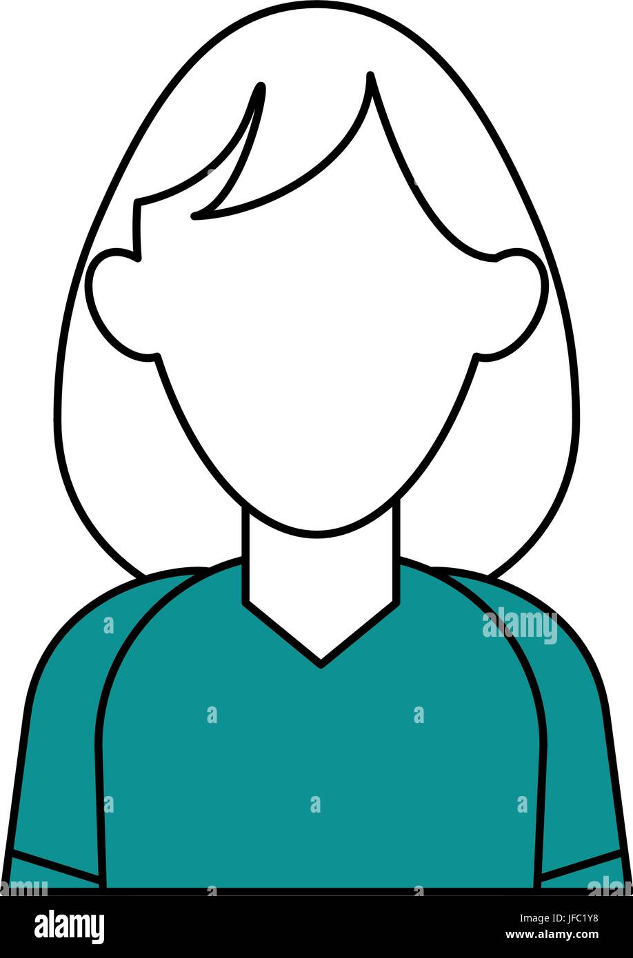 Woman vector illustration Stock Vector Image & Art - Alamy