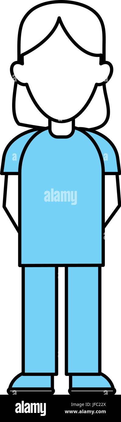 Woman vector illustration Stock Vector Image & Art - Alamy