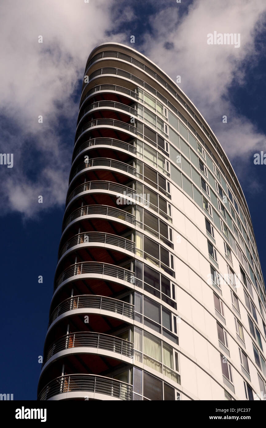 high rise tower block, building regulations Stock Photo - Alamy