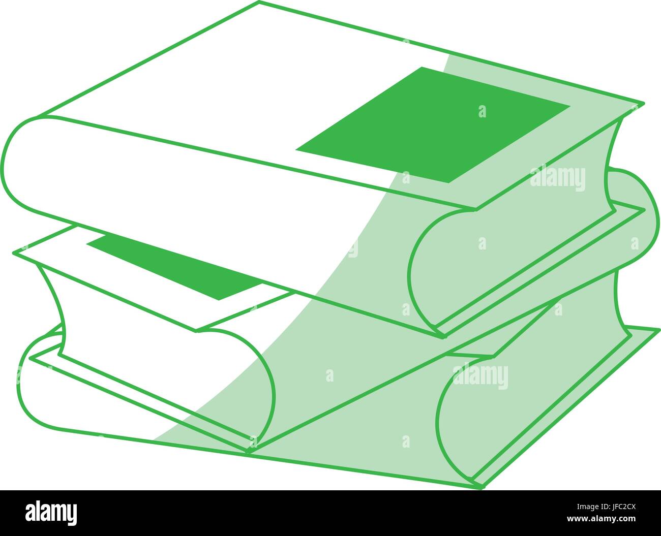 two closed books icon image Stock Vector Image & Art - Alamy