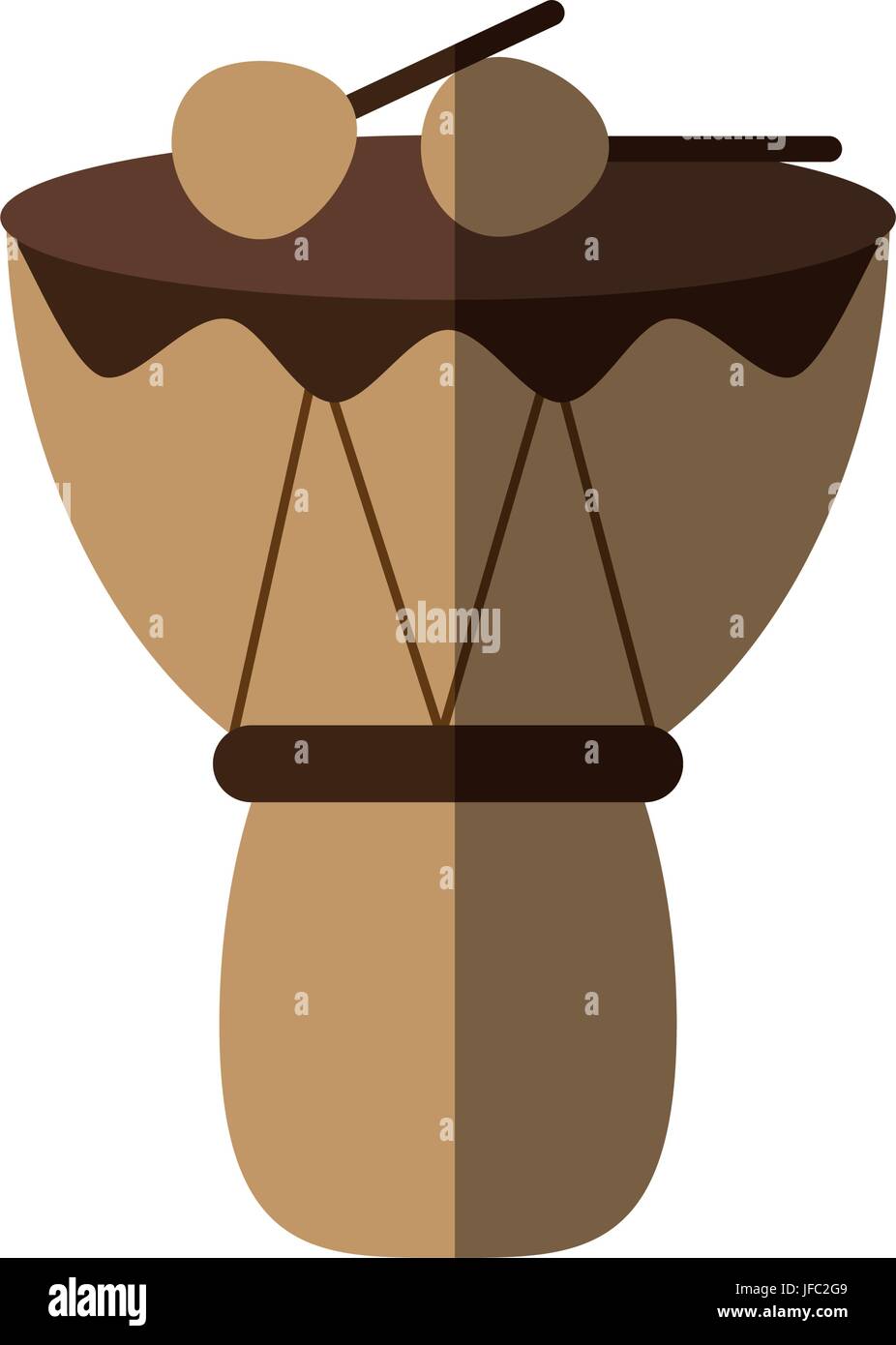 Drum musical instrument Stock Vector Image & Art - Alamy