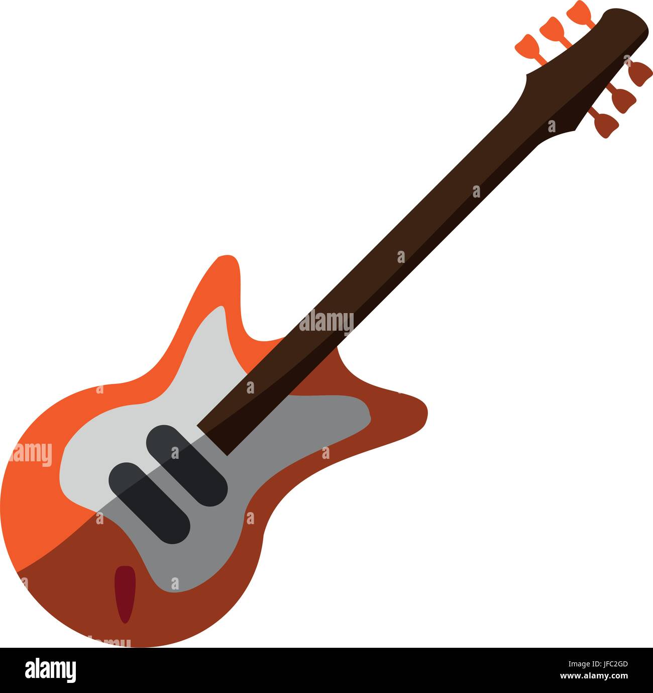 Music instruments shadow Stock Vector Images - Alamy