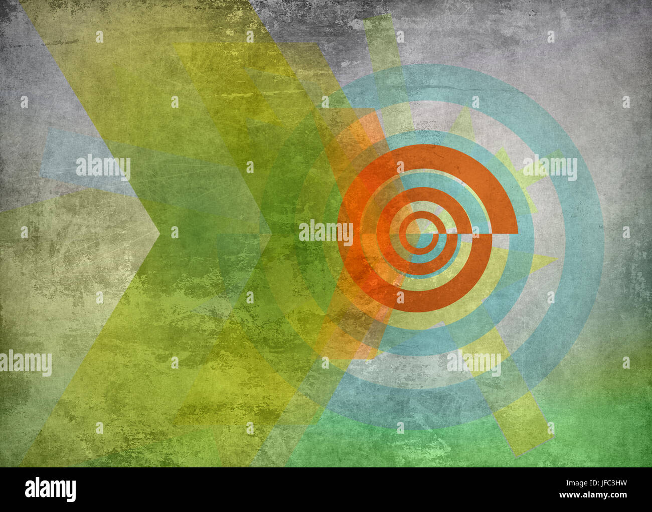 abstract target concept old paper background Stock Photo - Alamy