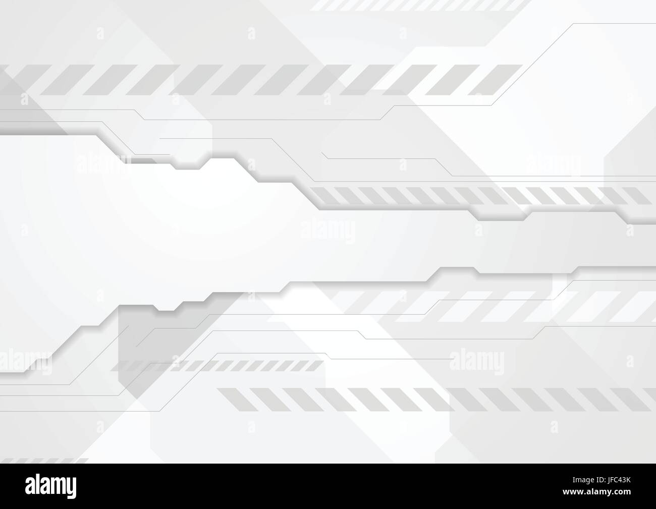 Tech grey geometric abstract background. Vector illustration Stock ...