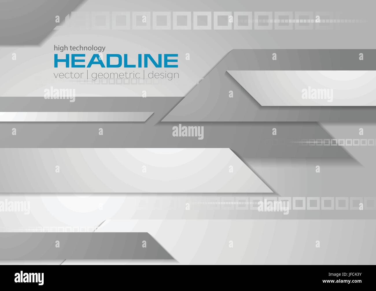 Abstract grey tech geometric business design background Stock Vector ...