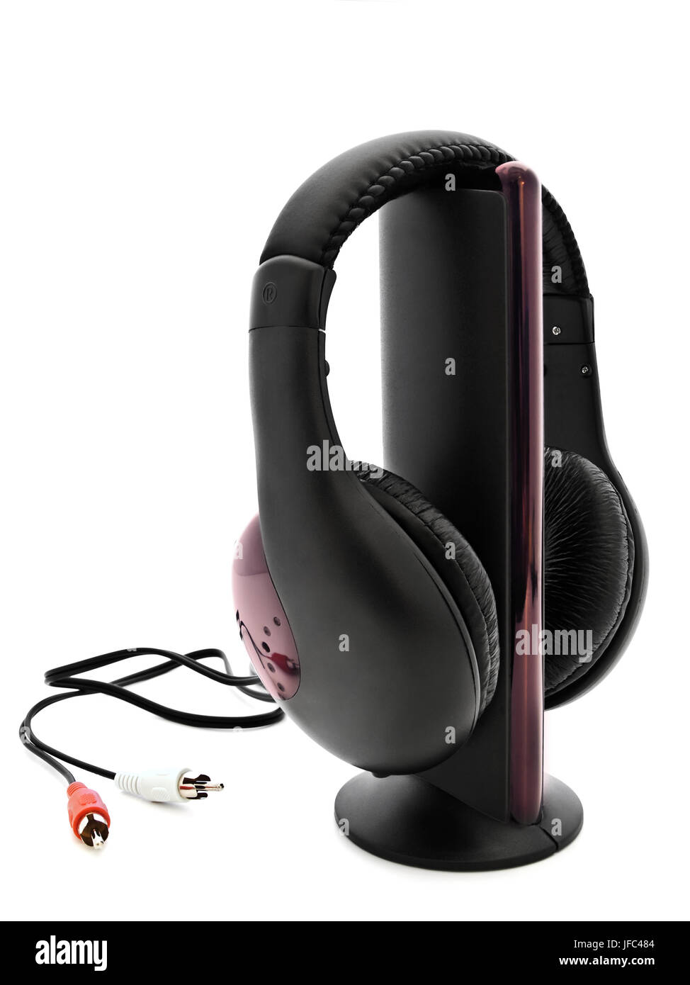 Black headphones hi-res stock photography and images - Alamy