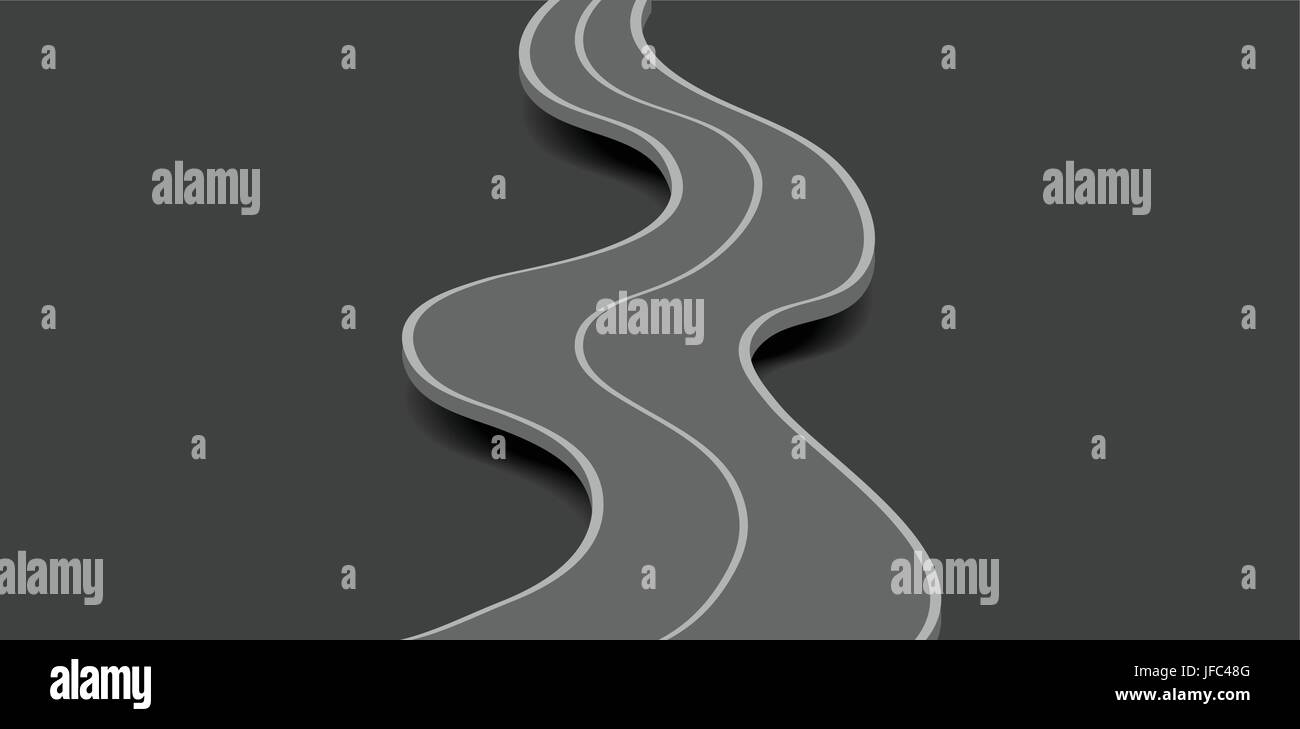 Grey road abstract background. Vector design Stock Vector Image & Art ...