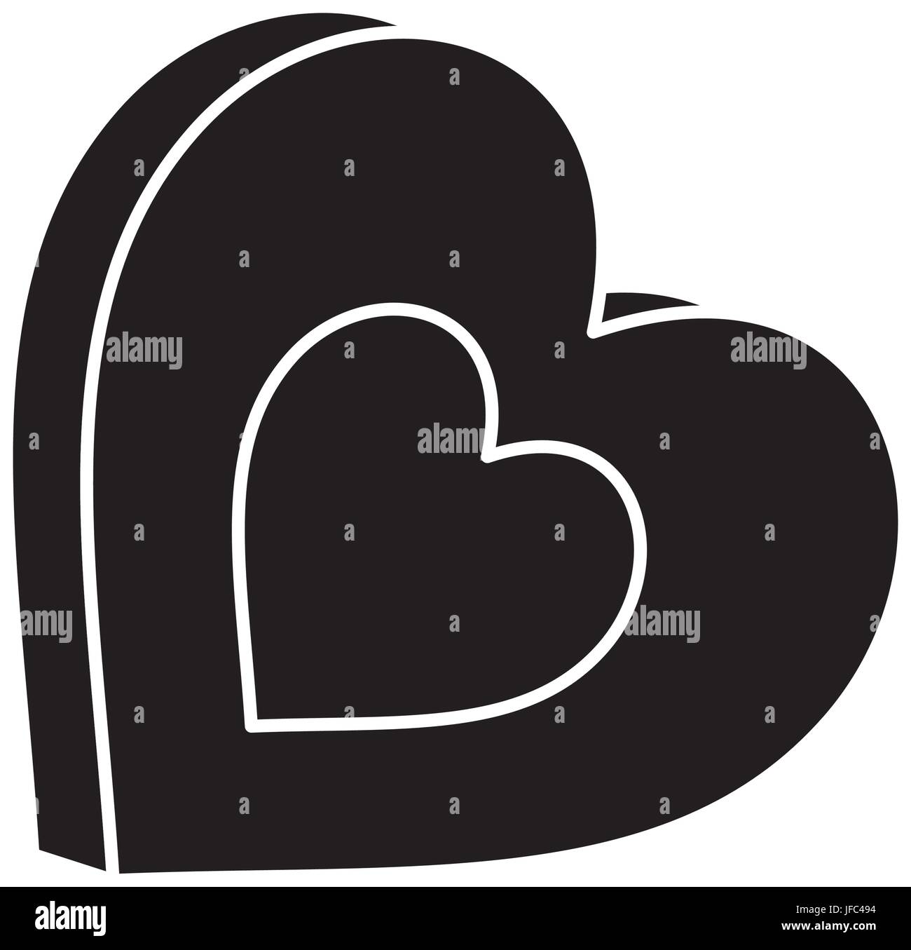 heart icon image Stock Vector Image & Art - Alamy
