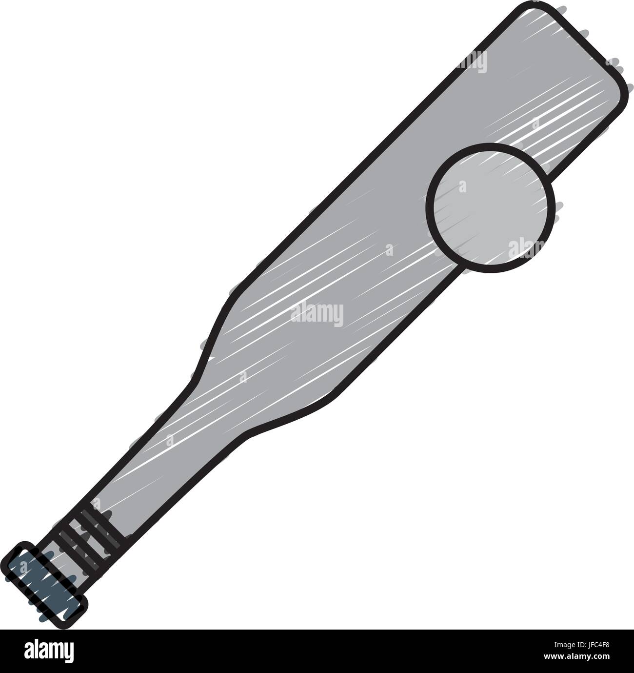 baseball ball and bat icon Stock Vector Image & Art - Alamy