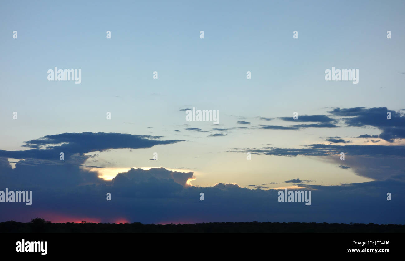 Beautiful night color sky hi-res stock photography and images - Alamy