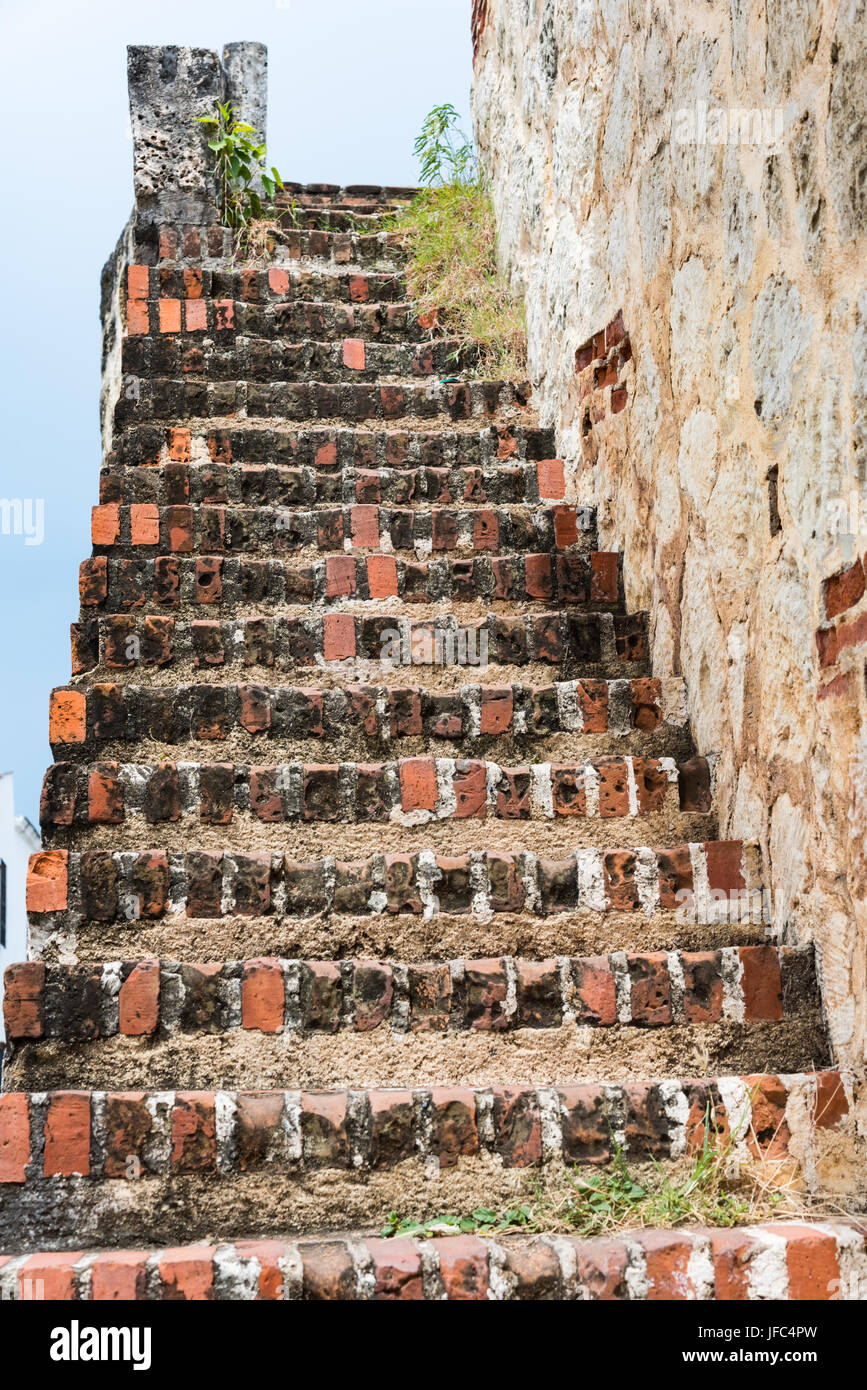 old staircase in the castle Stock Photo - Alamy
