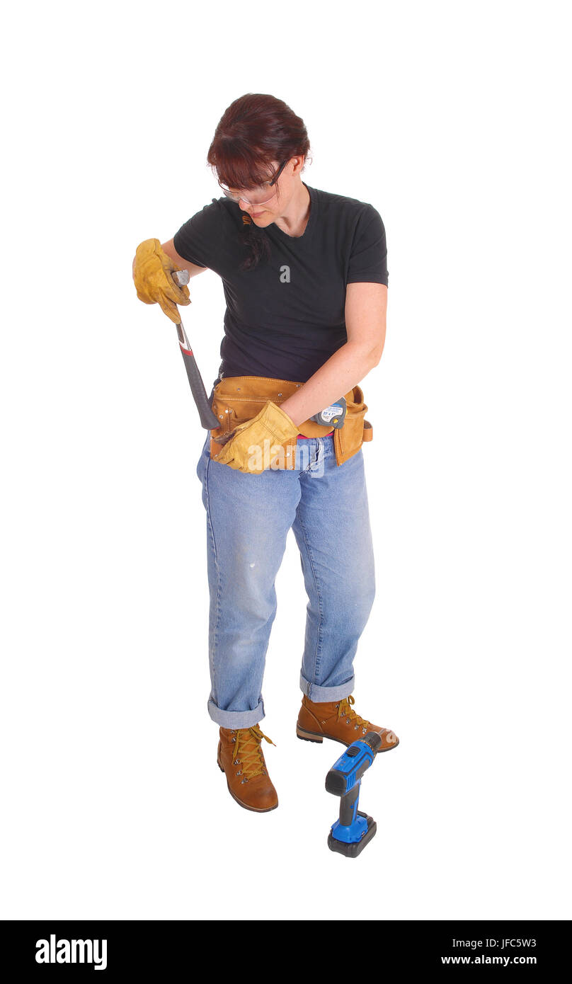 Caucasian professional construction worker Cut Out Stock Images ...