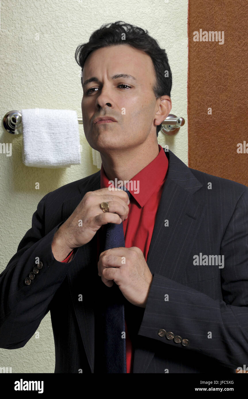 Business Man in a Suit Stock Photo - Alamy