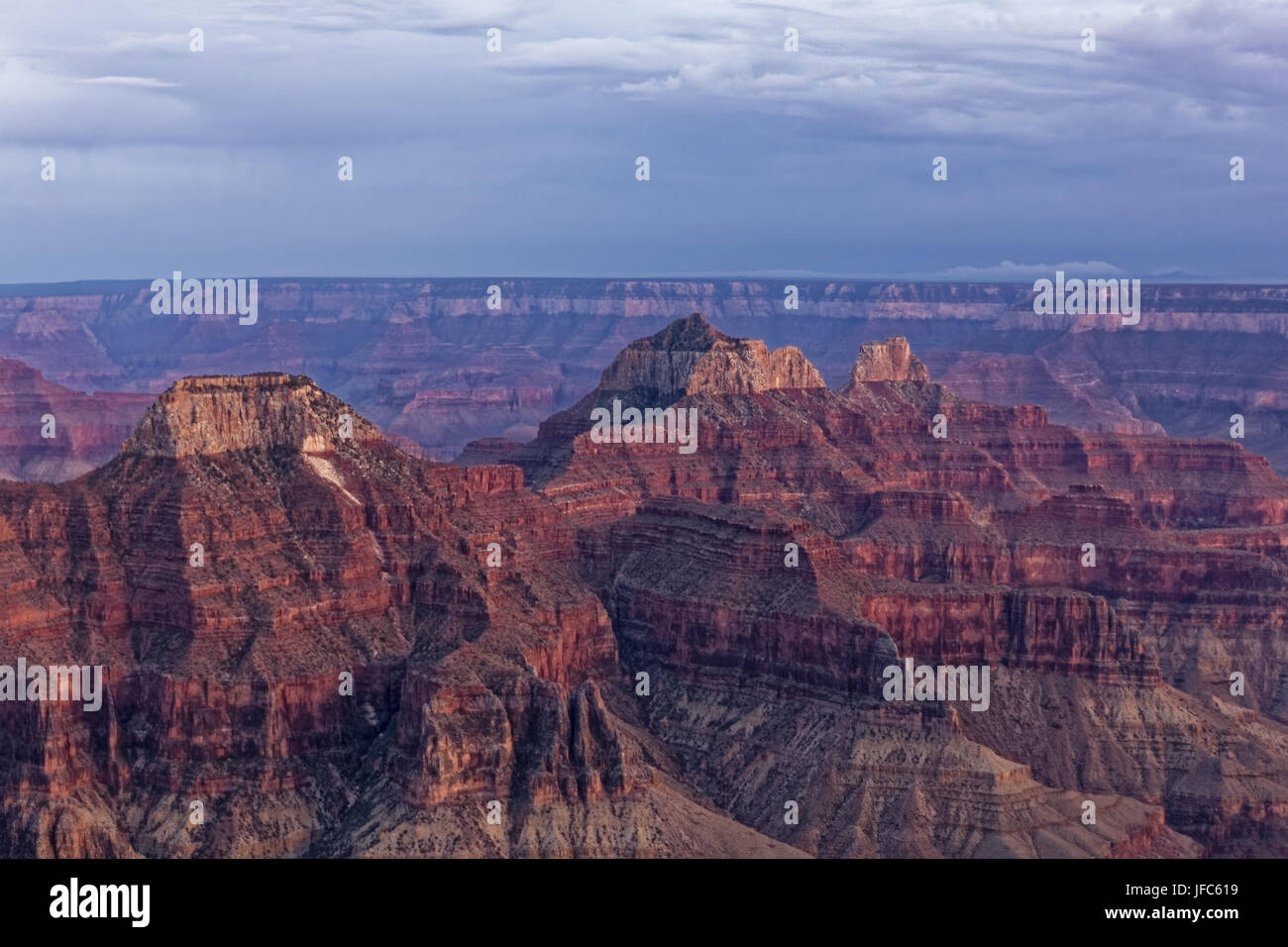 Bright Angel Point sunset Stock Photo - Alamy