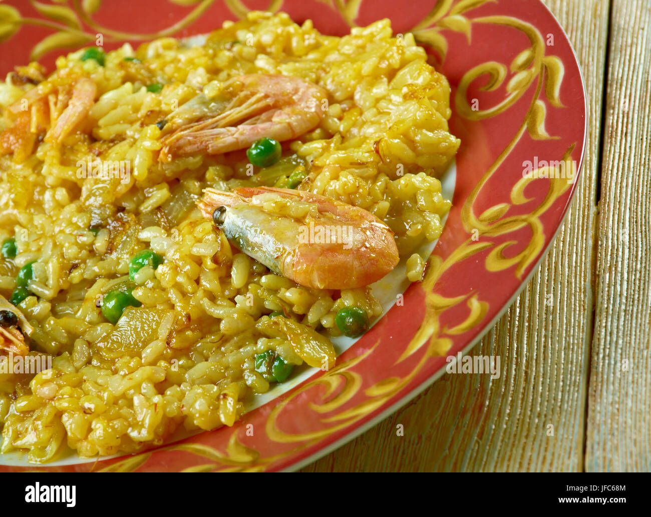 Egyptian seafood rice Stock Photo - Alamy