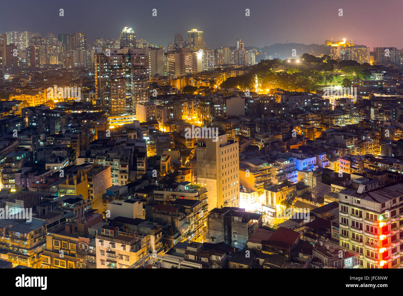 Macau cityscape view aerial hi-res stock photography and images - Alamy