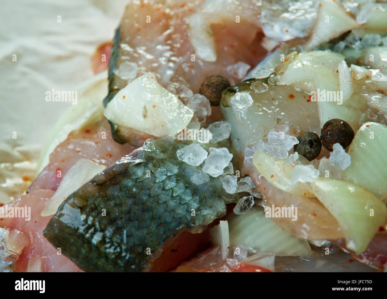salted whitefish sugudai Stock Photo - Alamy
