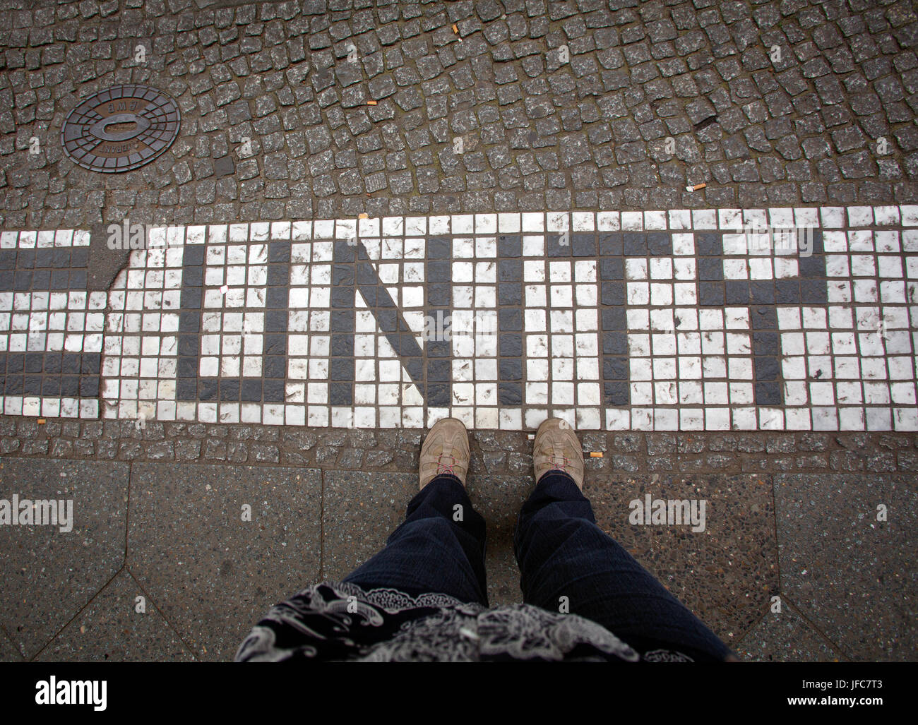 Unity and Liberty - Berlin Wall Stock Photo - Alamy