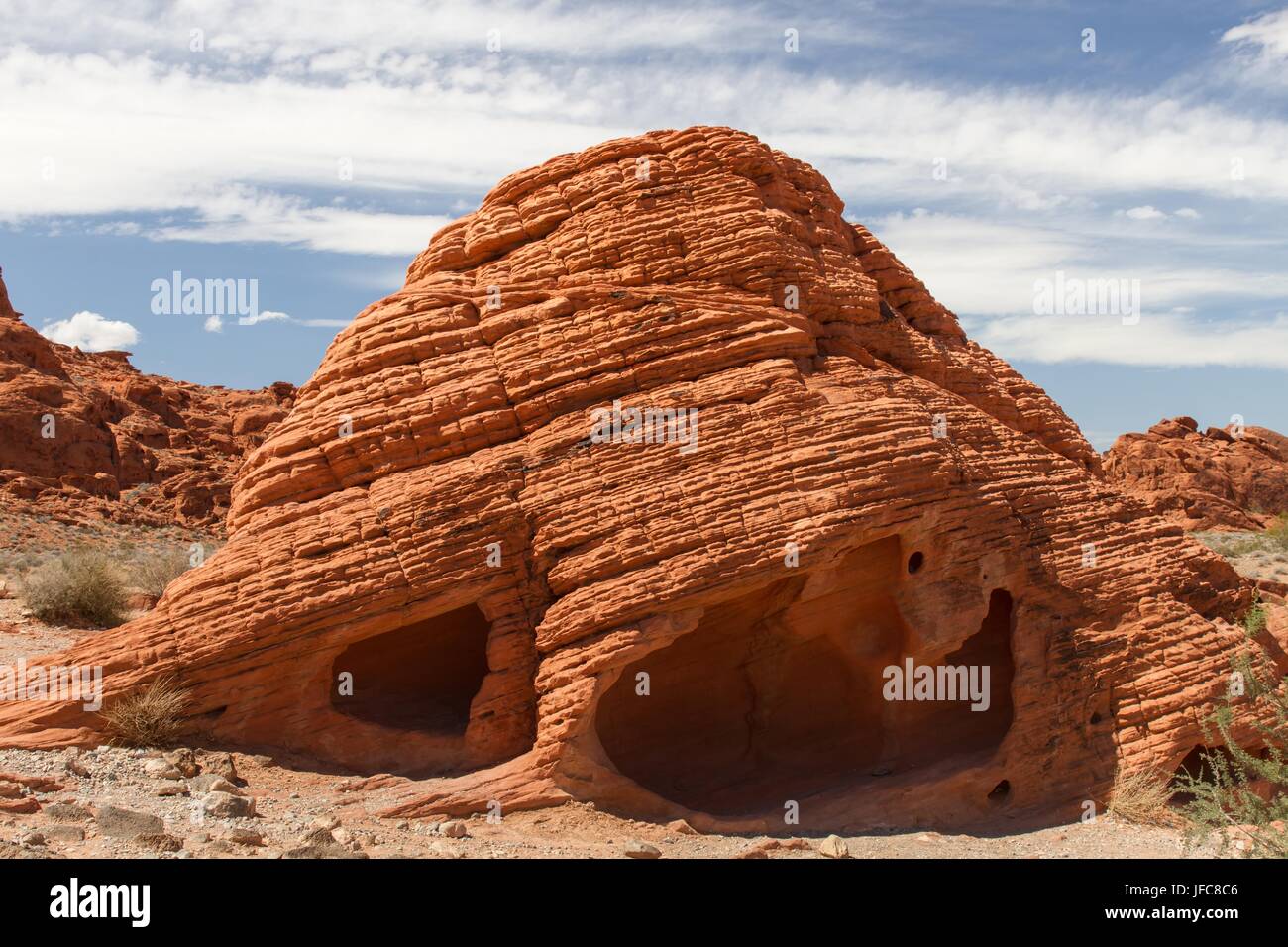 Beehive rock formation valley fire hi-res stock photography and images ...