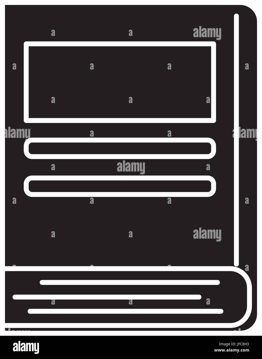 academic book icon Stock Vector Image & Art - Alamy