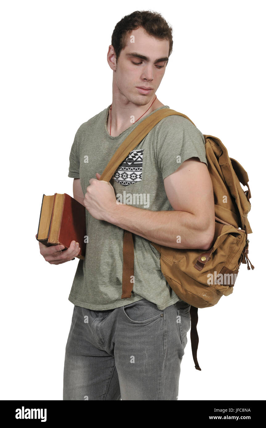 Book bag hi-res stock photography and images - Alamy