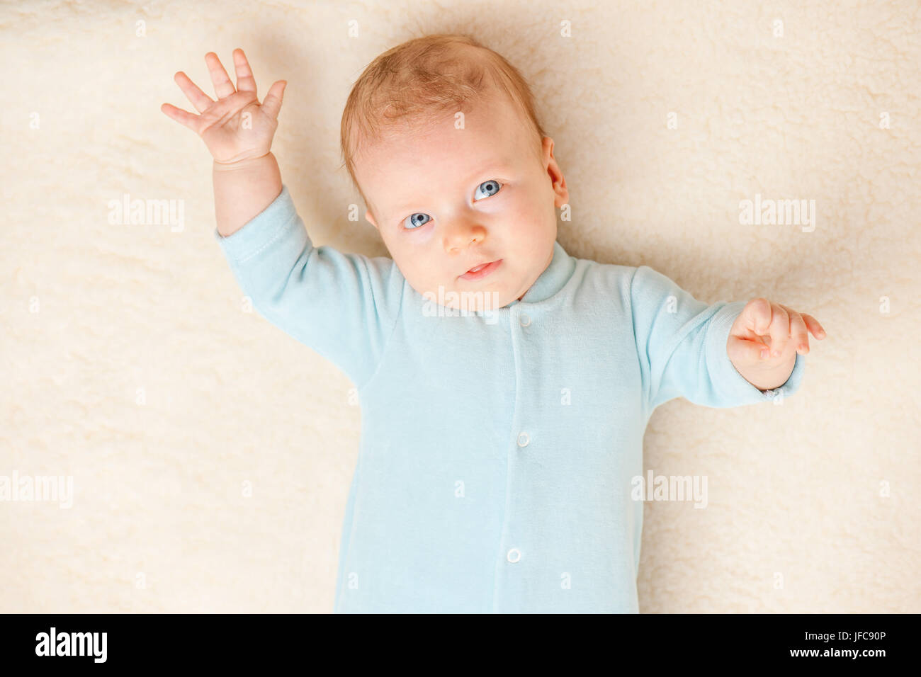 Two months old baby Stock Photo - Alamy