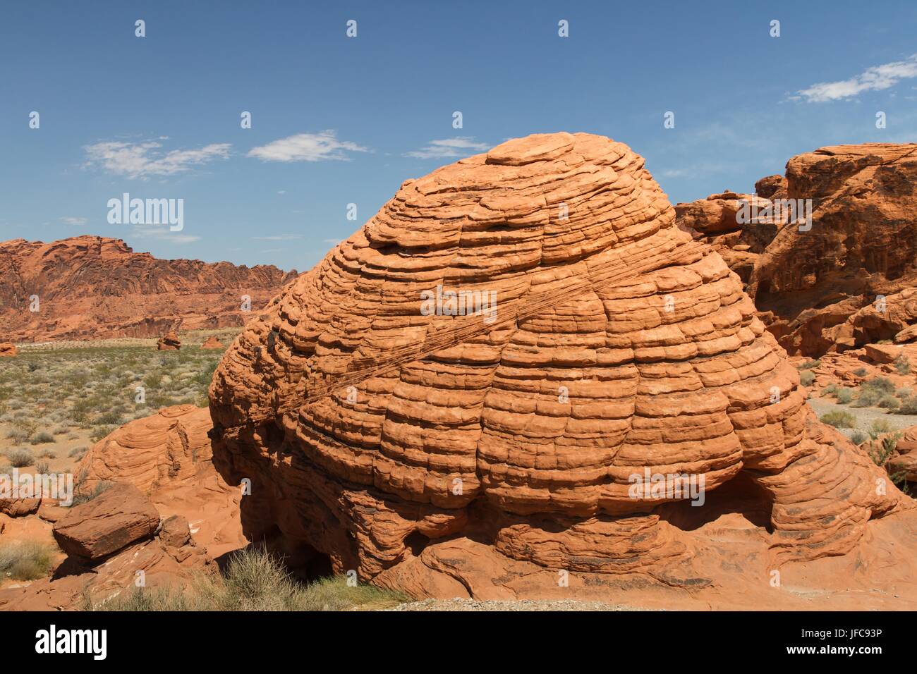 Beehive rock formation valley fire hi-res stock photography and images ...