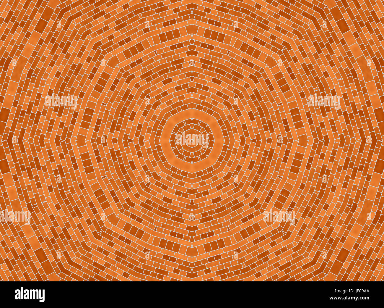 Circular brick design hi-res stock photography and images - Alamy