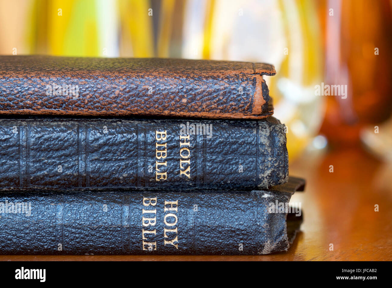 Holy bibles stacked hi-res stock photography and images - Alamy