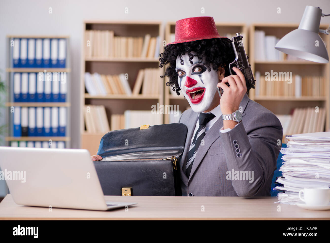 Robber clown hi-res stock photography and images - Alamy