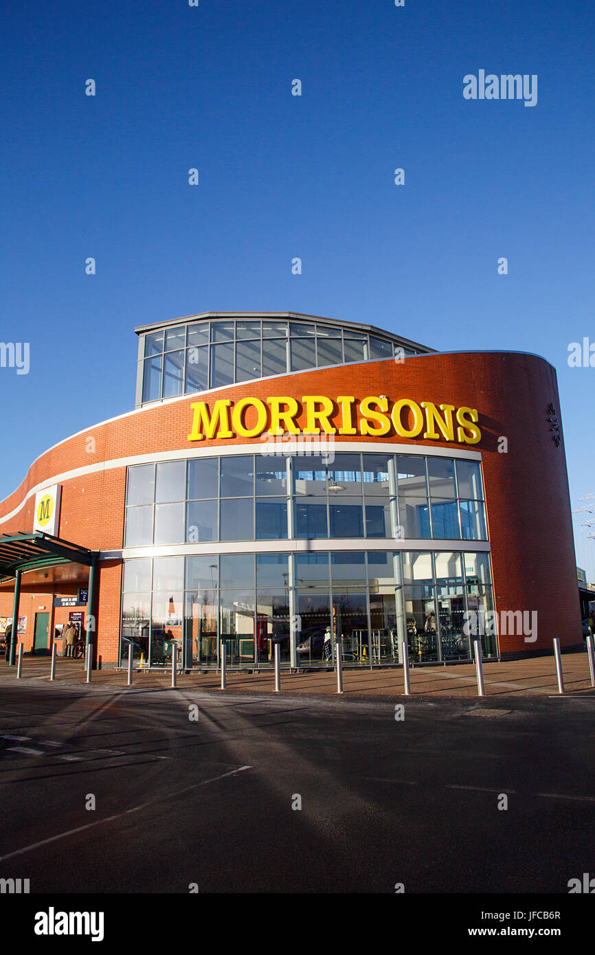 Morrisons Superstore High Resolution Stock Photography and Images - Alamy