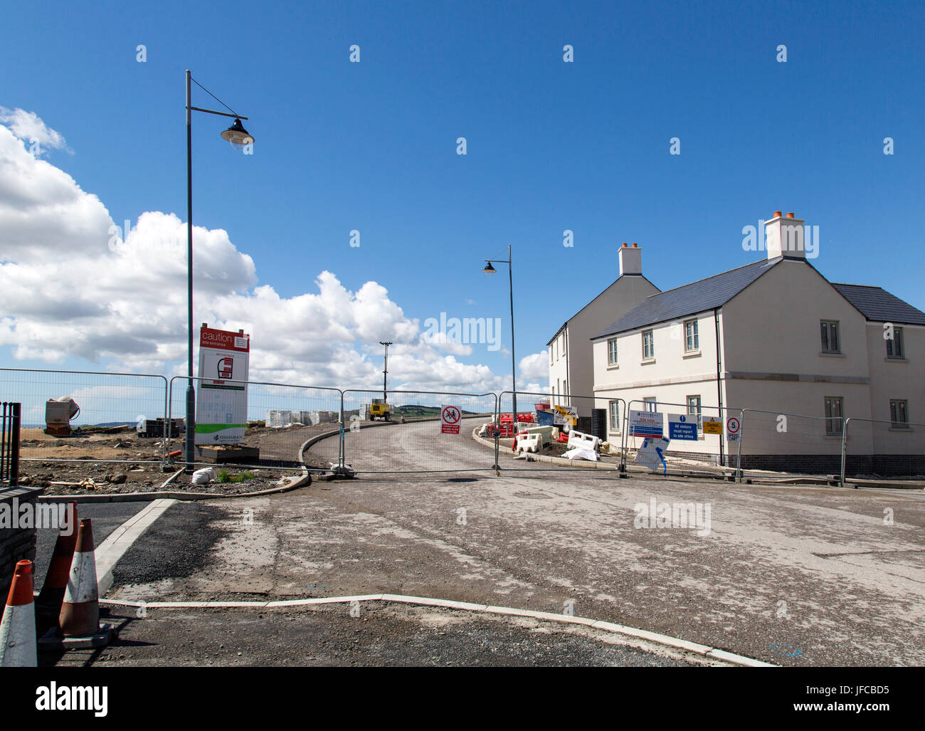 New Housing Development Stock Photo - Alamy