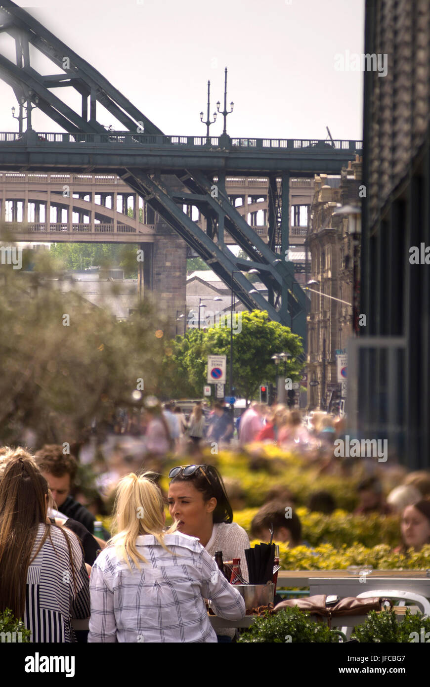 Newcastle Gateshead Quayside Stock Photo - Alamy