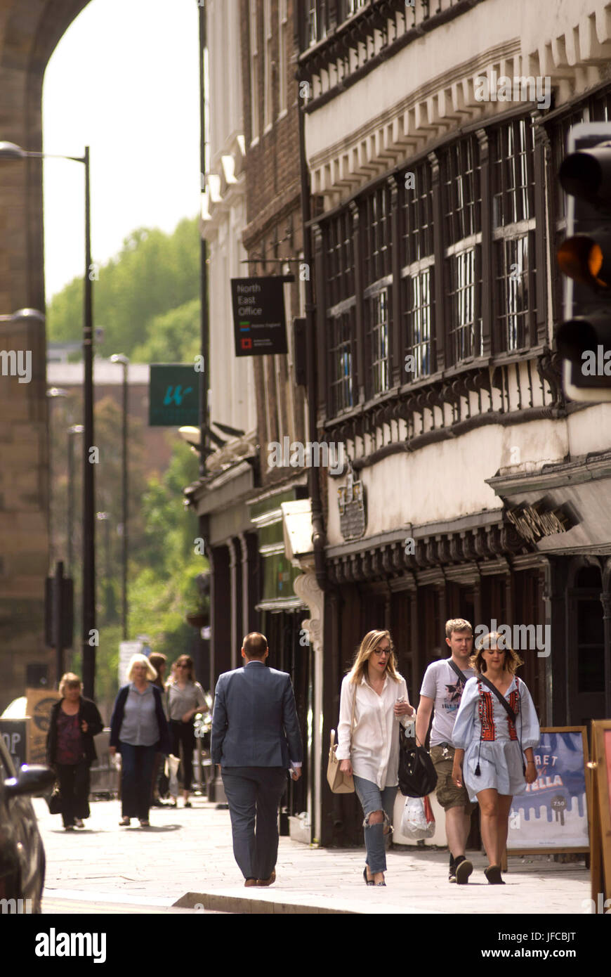 Bessie Surtees House , Newcastle quayside Stock Photo - Alamy