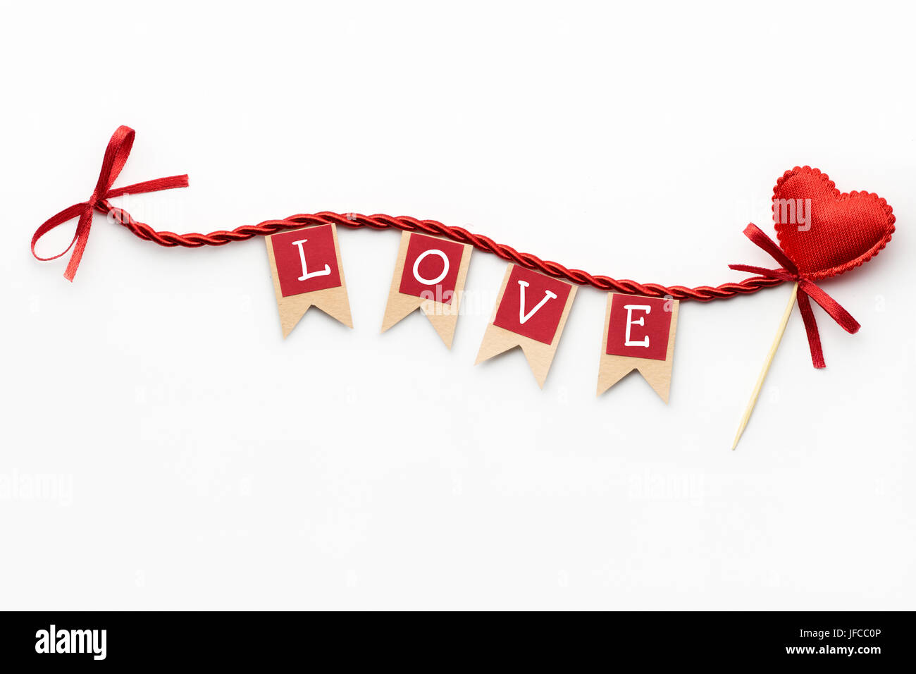 Decorative paper flags Cut Out Stock Images & Pictures - Alamy