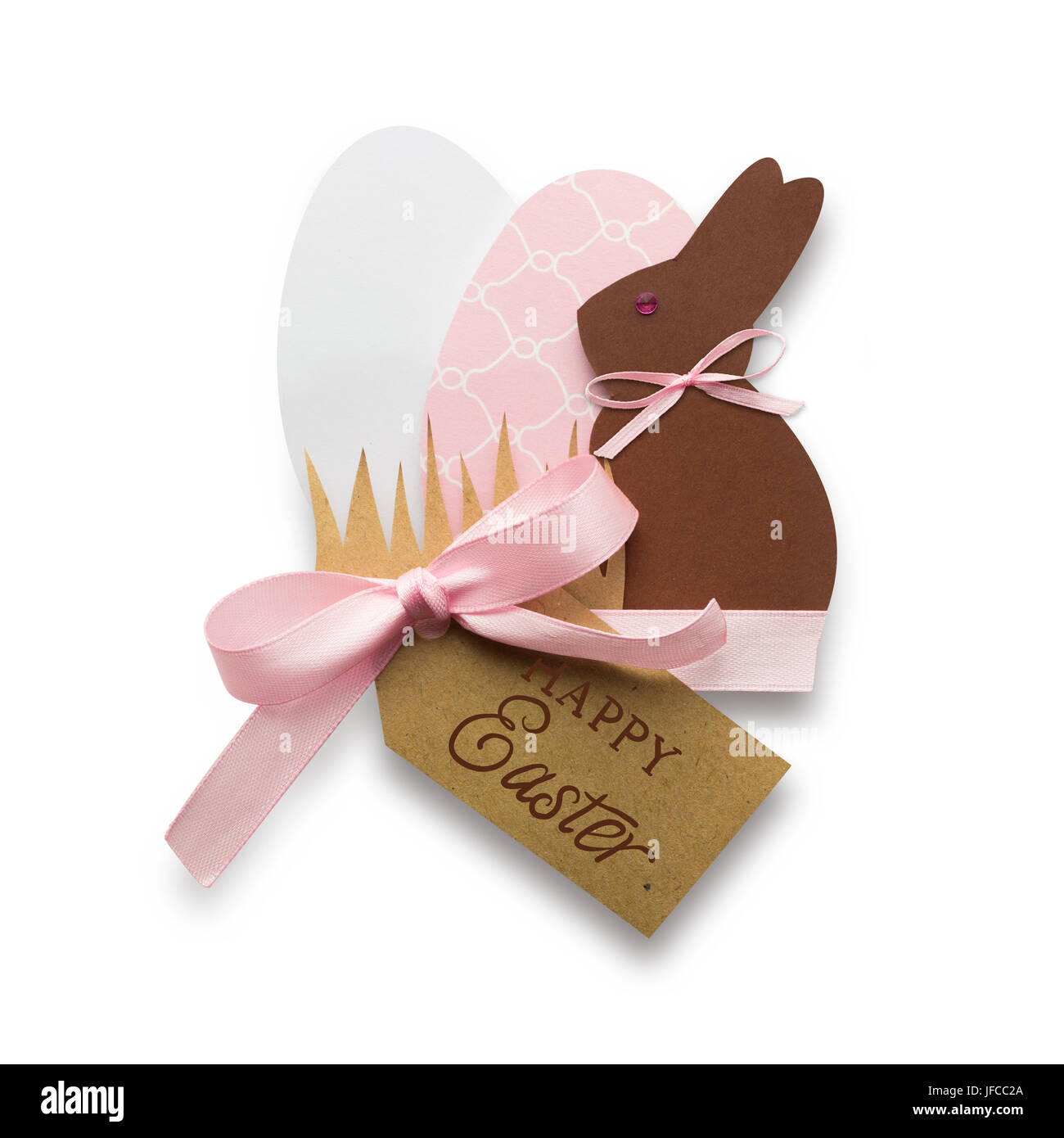 Easter celebration greeting happy Cut Out Stock Images & Pictures - Alamy