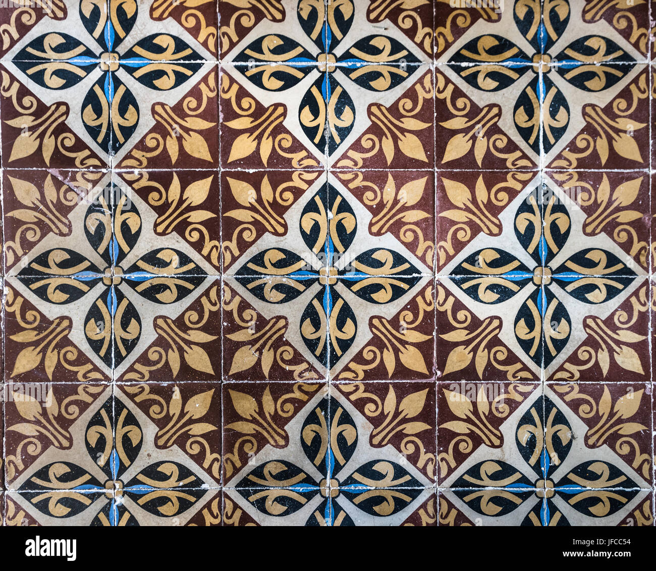 Mexican tile background Stock Photo - Alamy