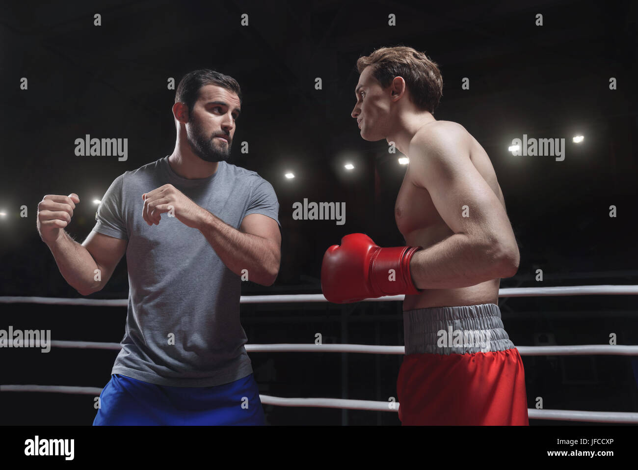 Action competition boxing glove challenge hi-res stock photography and ...