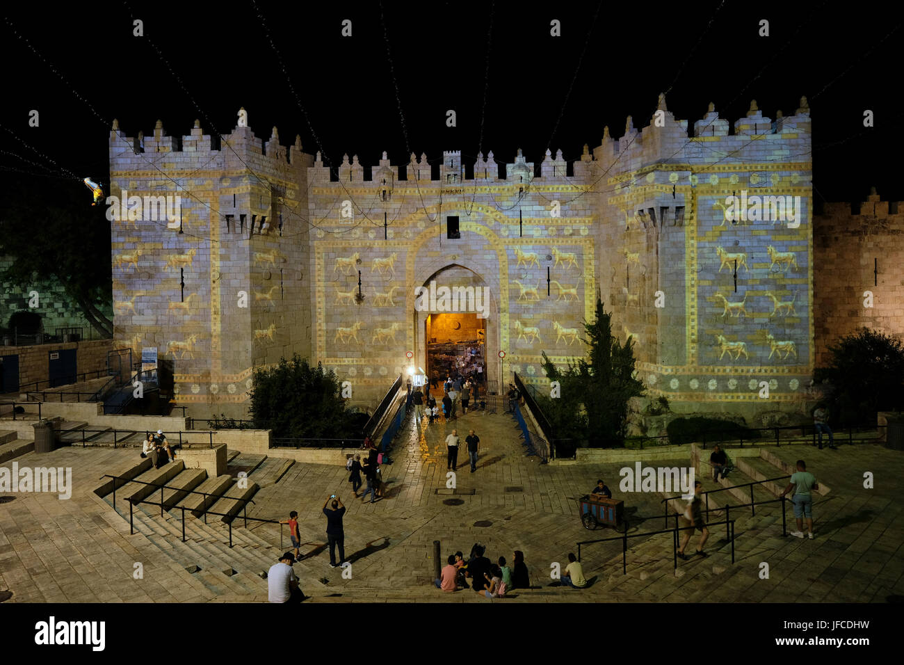 A light projection show by Hungarian projection company Maxin10sity ...