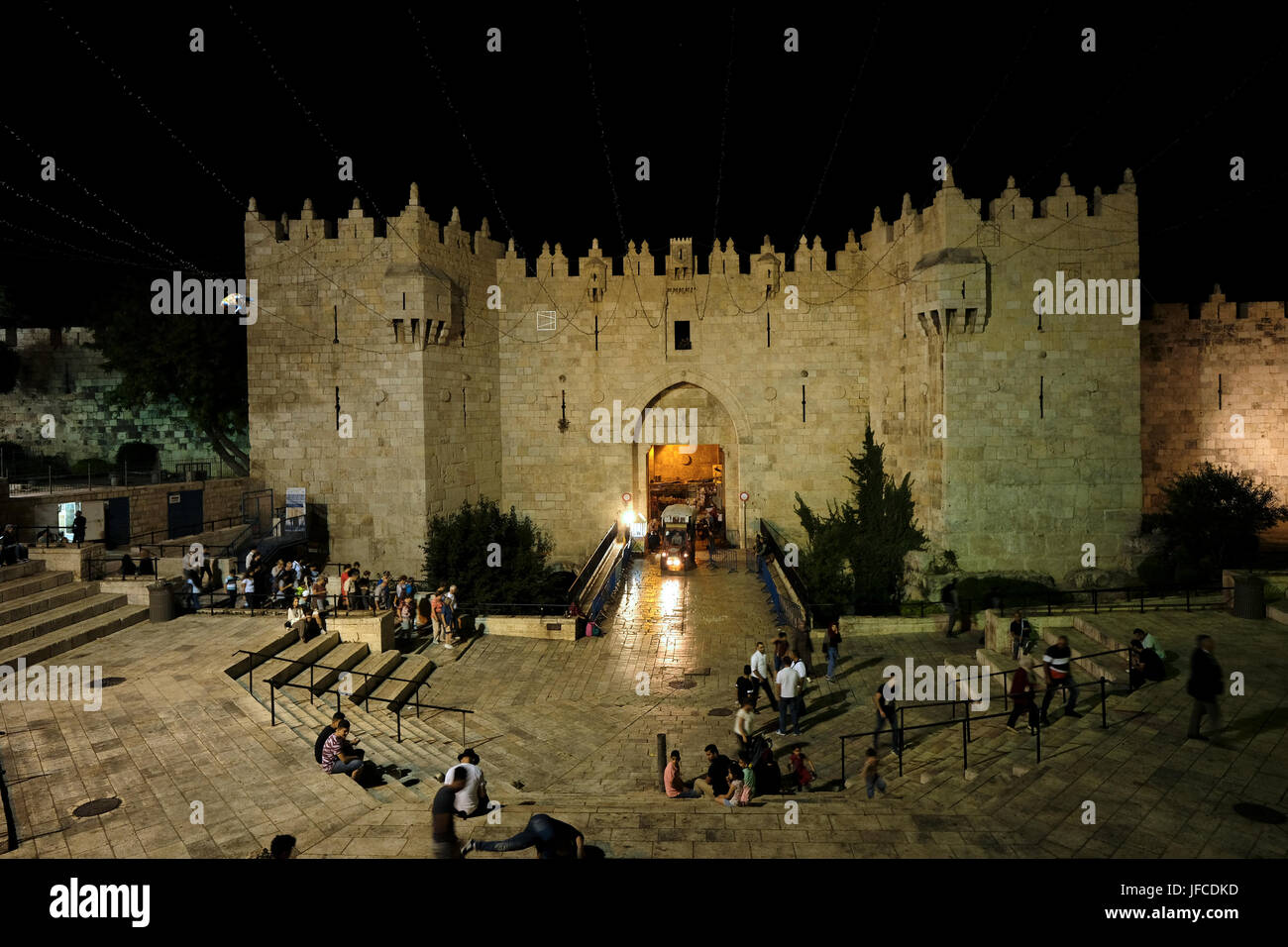 Damascus gate night hi-res stock photography and images - Alamy